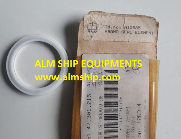 SEAL ELEMENT ID A15985 FOR FRAMO | ALM SHIP EQUIPMENTS
